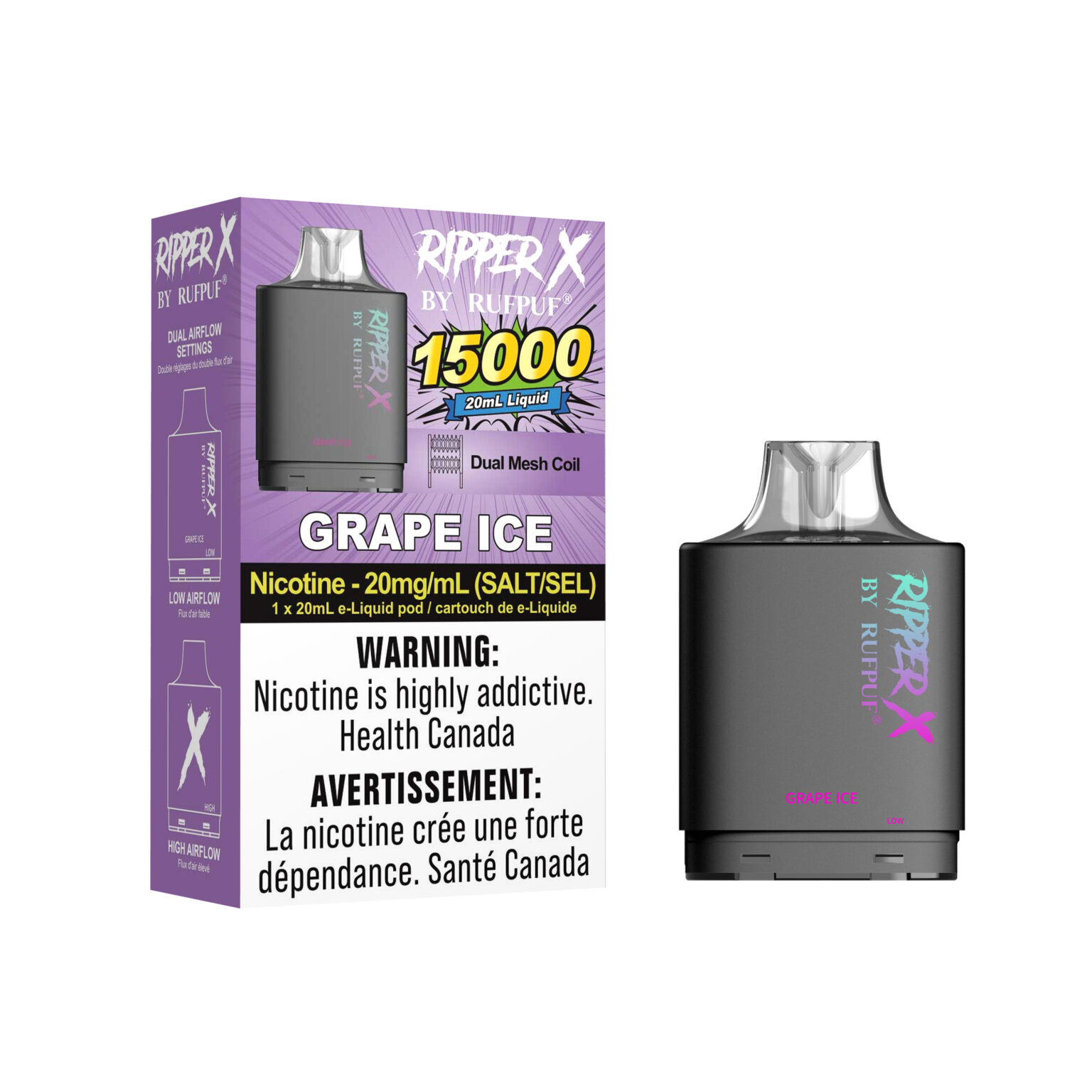 Ripper X Batteries and Pods – GCORE VAPE