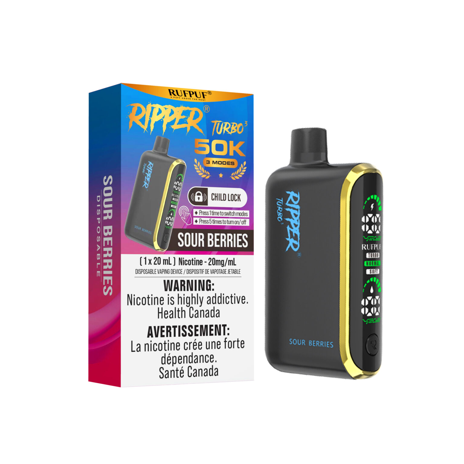 SOUR BERRIES RIPPER T3 (50K) (Tax Incl.) – GCORE VAPE