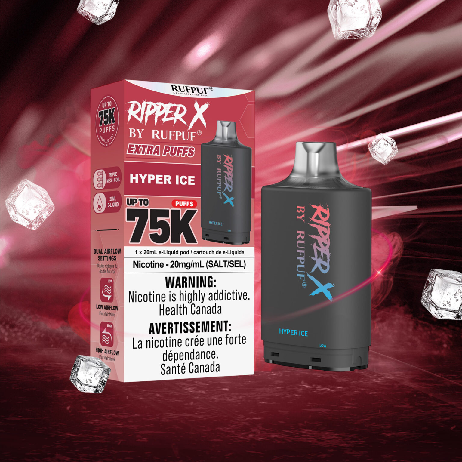 Ripper X Batteries and Pods – GCORE VAPE
